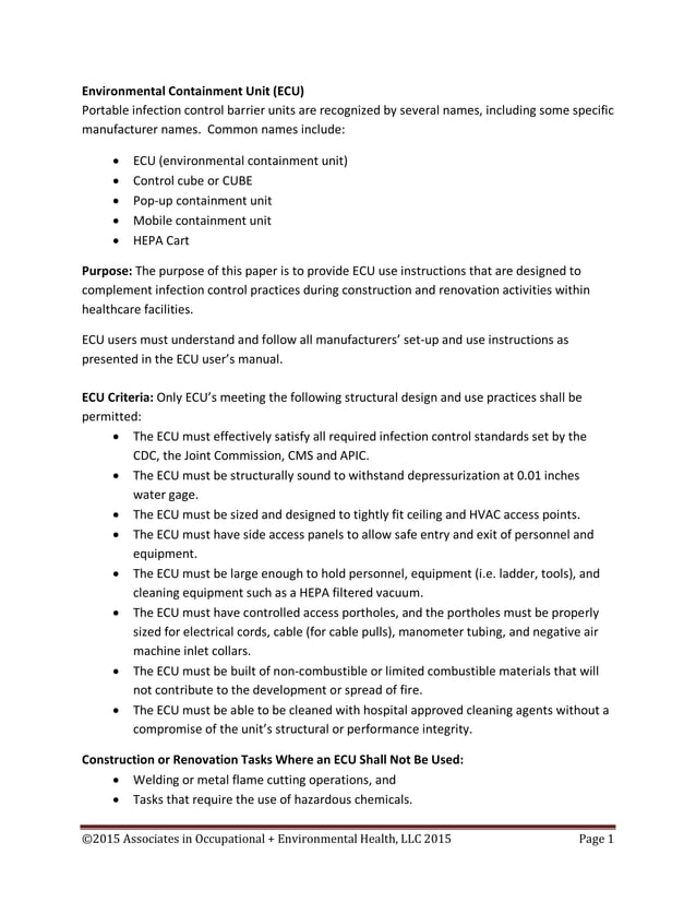 AOEH_Infection_Control_Guidance_Documents_2018.pdf