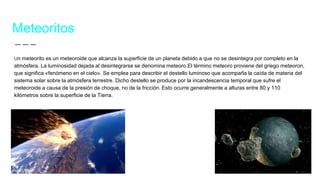 Componentes del universo | PPTX