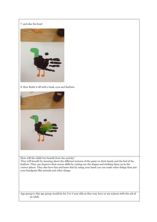 Duck Activity Sheet in Childcare | PDF