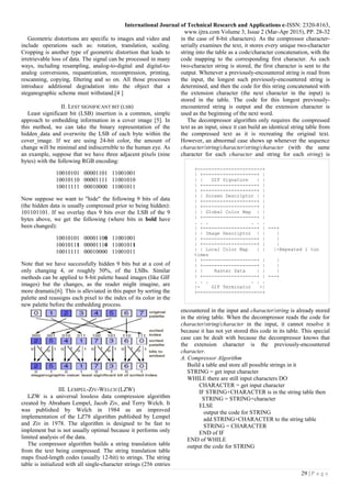 EFFICIENT DATA HIDING SYSTEM USING LZW CRYPTOGRAPHY AND GIF IMAGE STEGANOGRAPHY | PDF