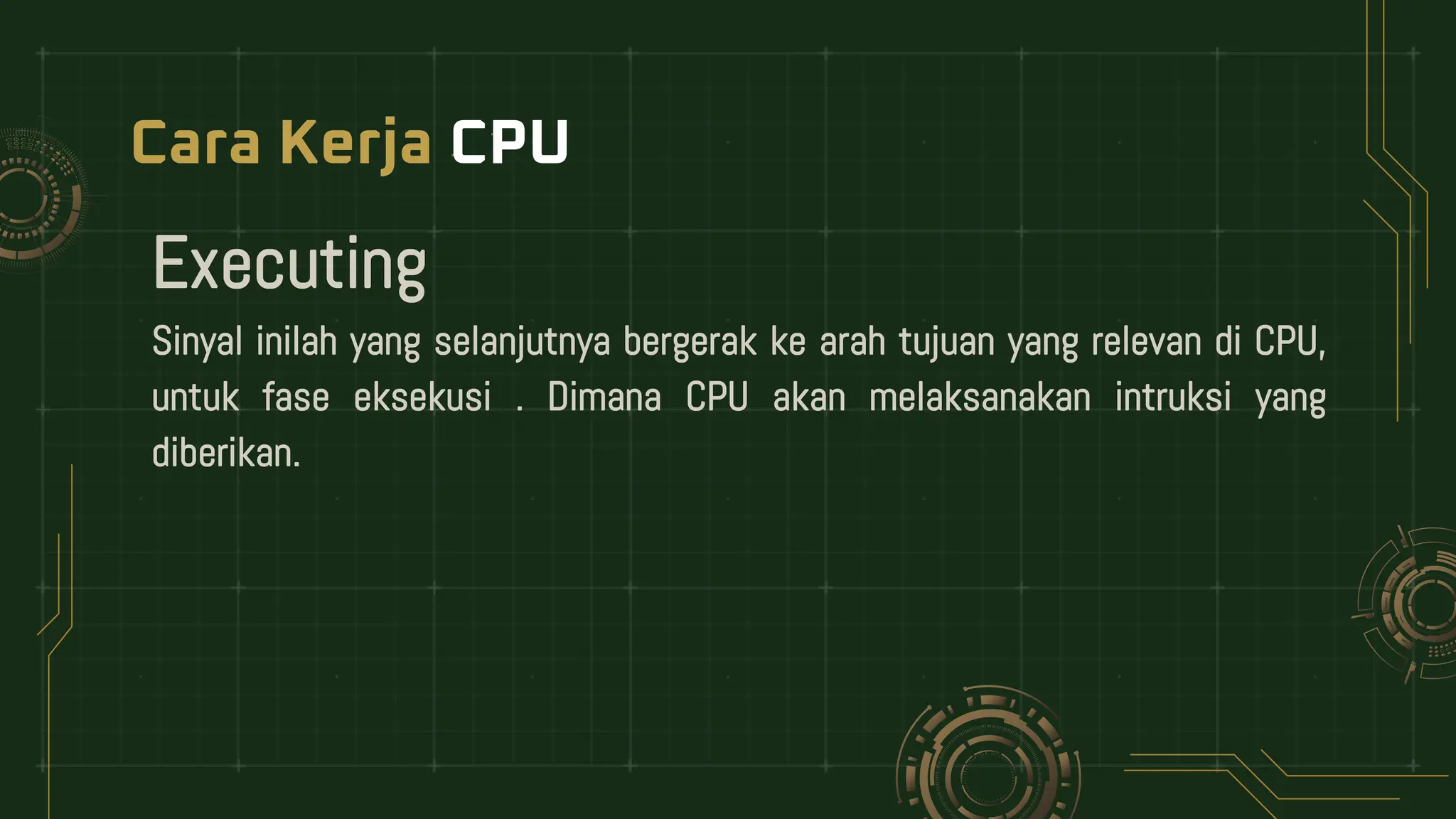 mengenal Hardware dan komponen - komponen CPU | PPT