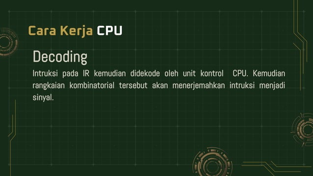 mengenal Hardware dan komponen - komponen CPU | PPT