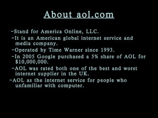 Aol | PPT
