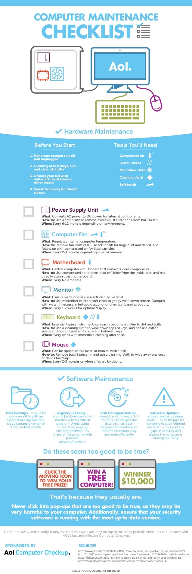 The Essential Computer Maintenance Checklist