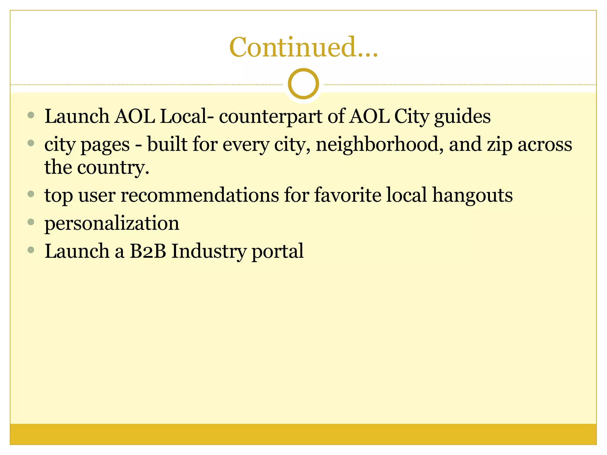 Aol | PPT