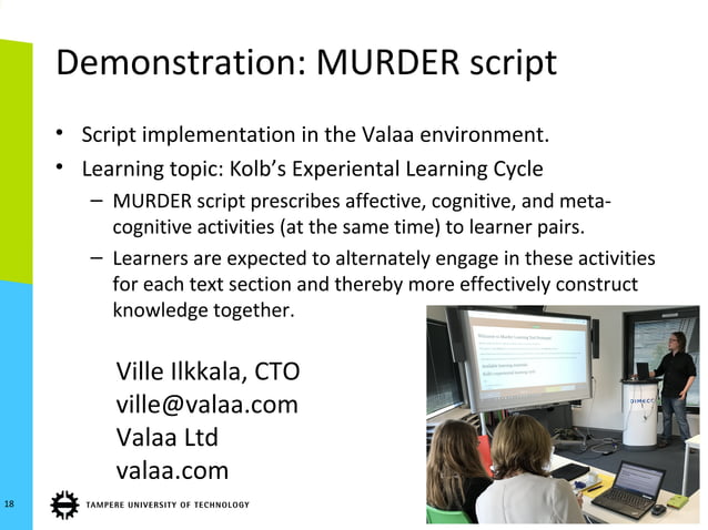 Pedagogical Scripting In Cscl Ppt