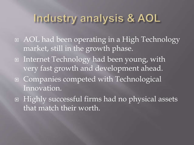 Aol time warner merger | PPTX | Internet | Computing