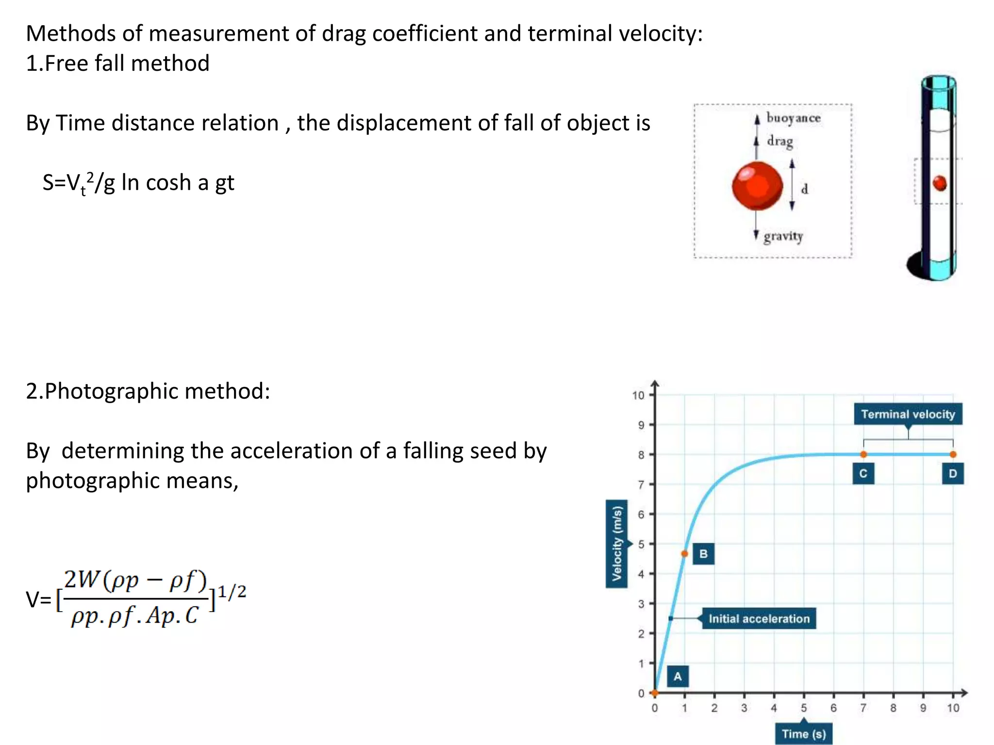 Terminal velocity | PPTX