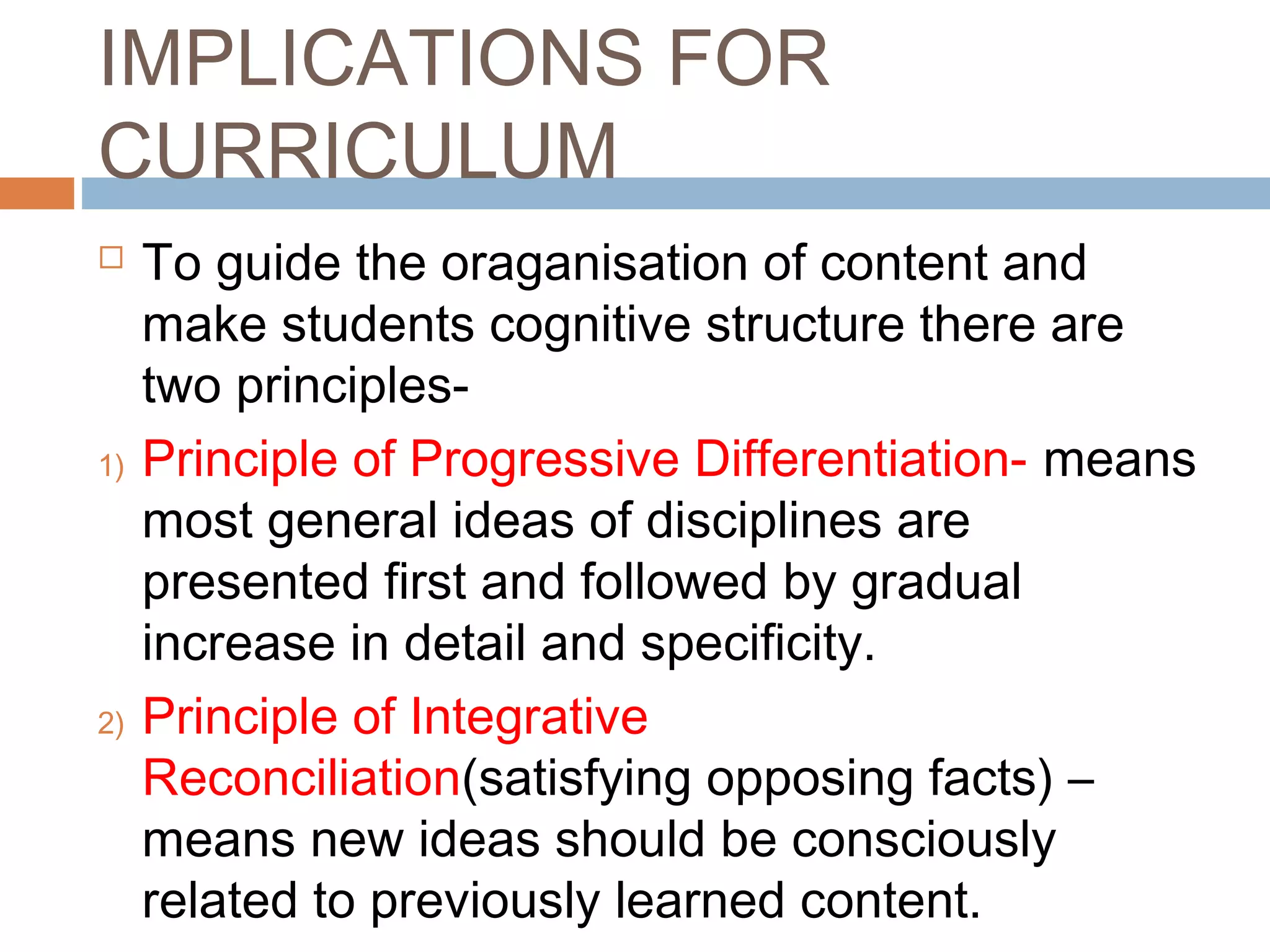 Advance Organizer Model | PPT