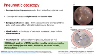 ACUTE OTITIS MEDIA IN CHILDREN cme SLIDE SET | PPTX