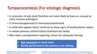 ACUTE OTITIS MEDIA IN CHILDREN cme SLIDE SET | PPTX