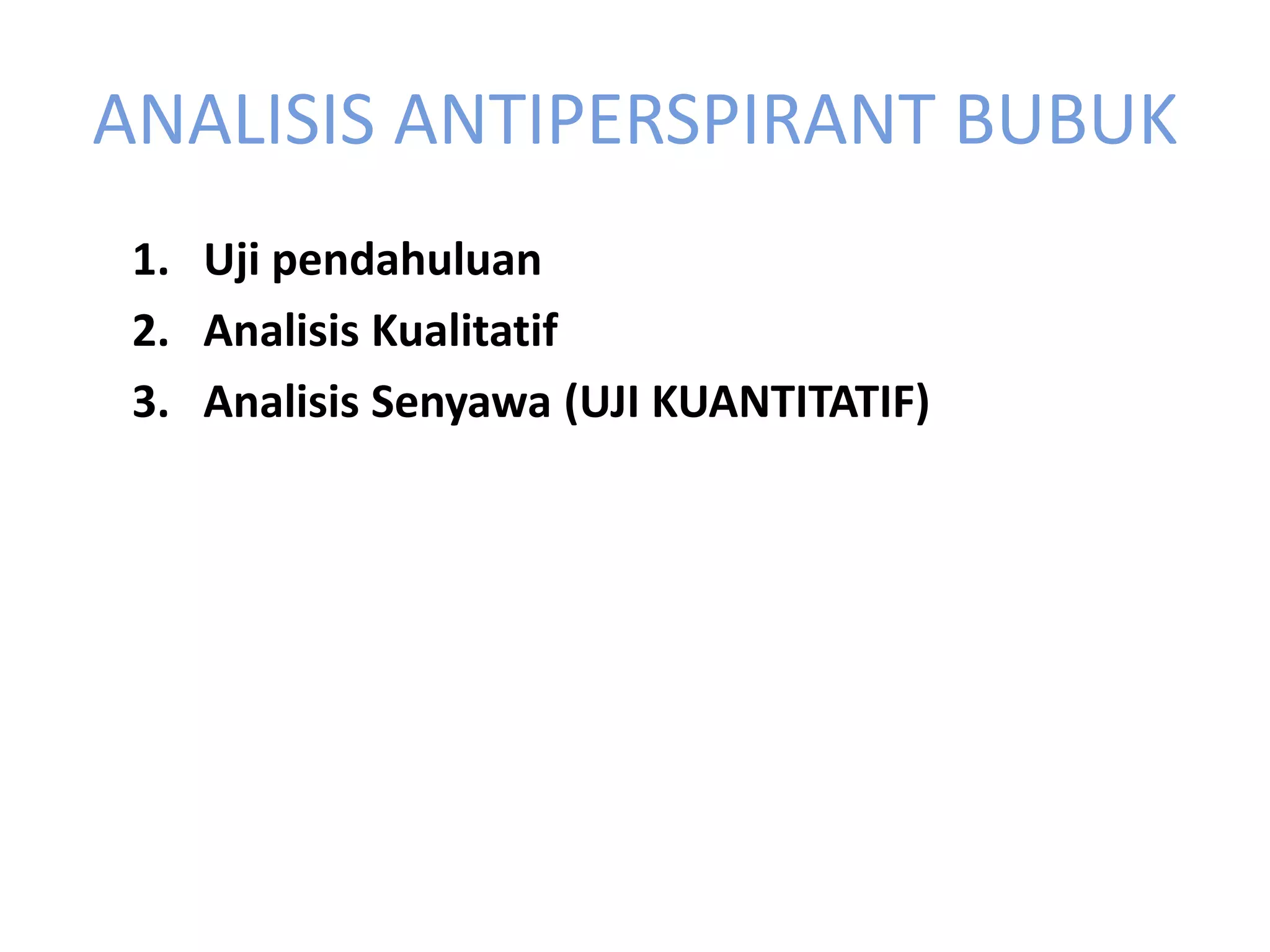 Aomk antiperspiran bubuk | PPTX