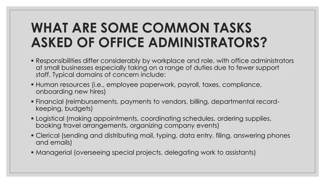 Administrative Office Management | PDF | Business Administration | Business
