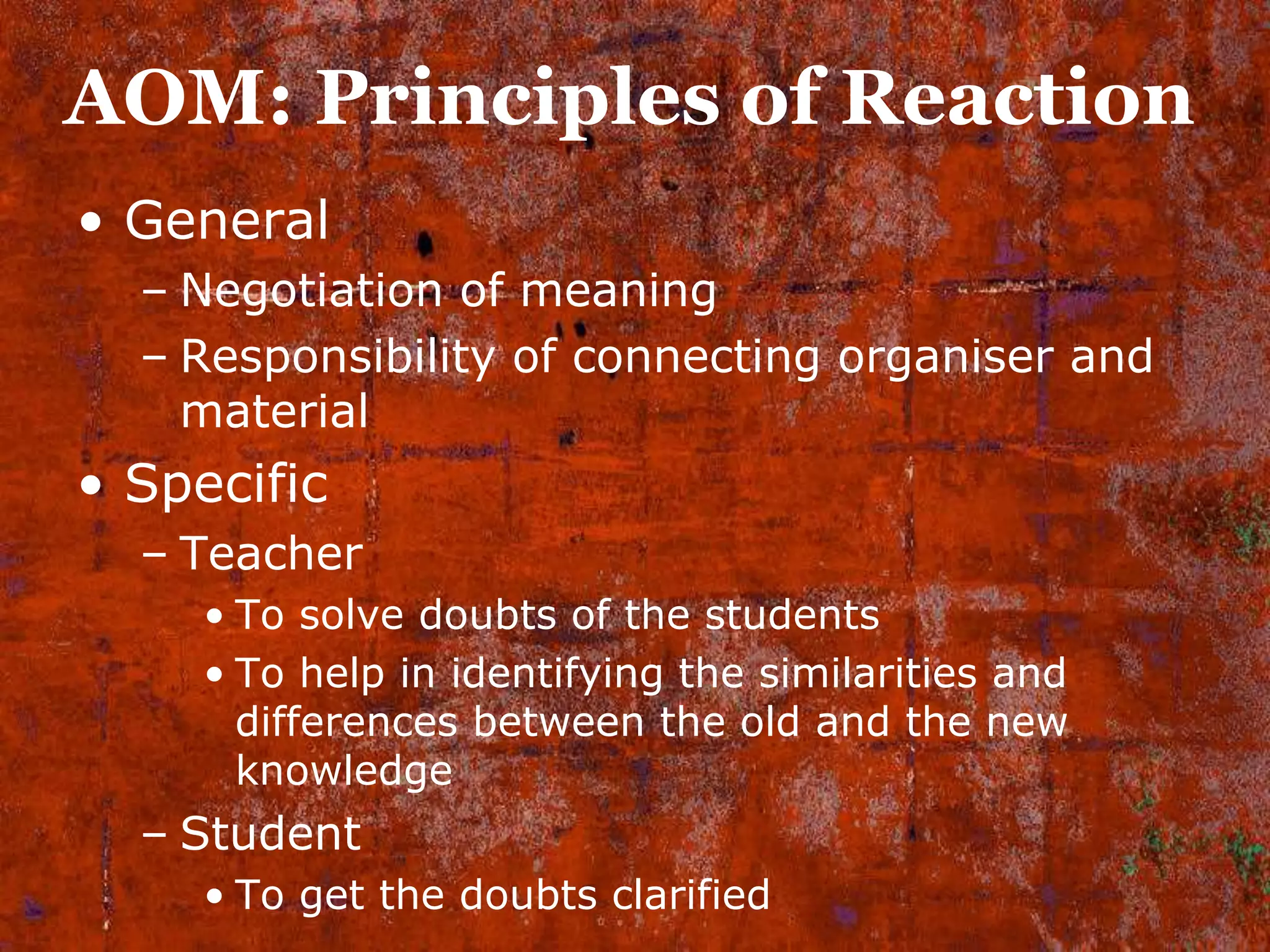 AOM Theory - March 2020 | PPT