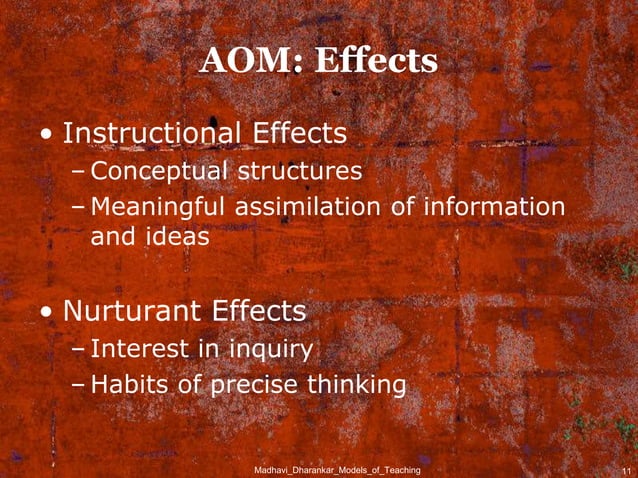 AOM Theory - March 2020 | PPT