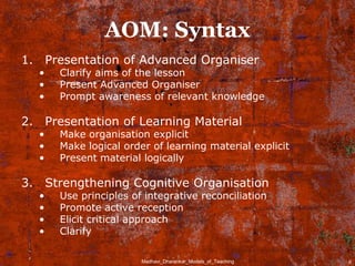 AOM Theory - March 2020 | PPT