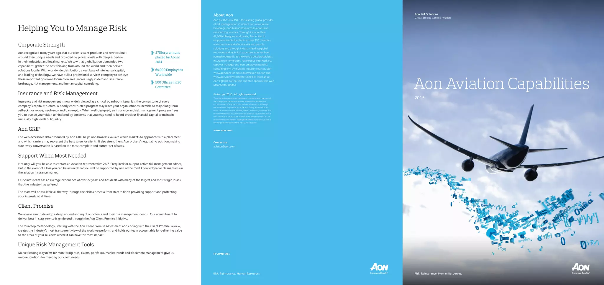 Aon aviation capabilities 2015 | PPT