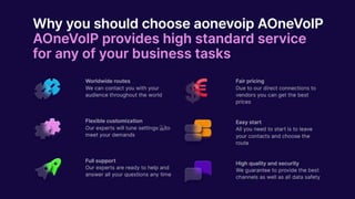 What is AoneVoIP? | PPTX