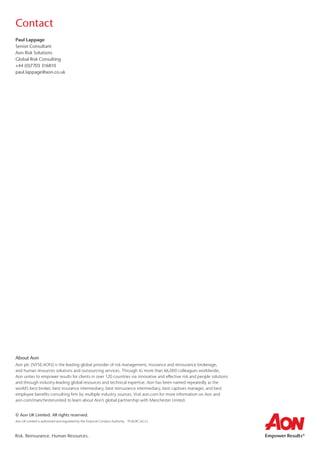 Aon risk alert solarpanels | PDF