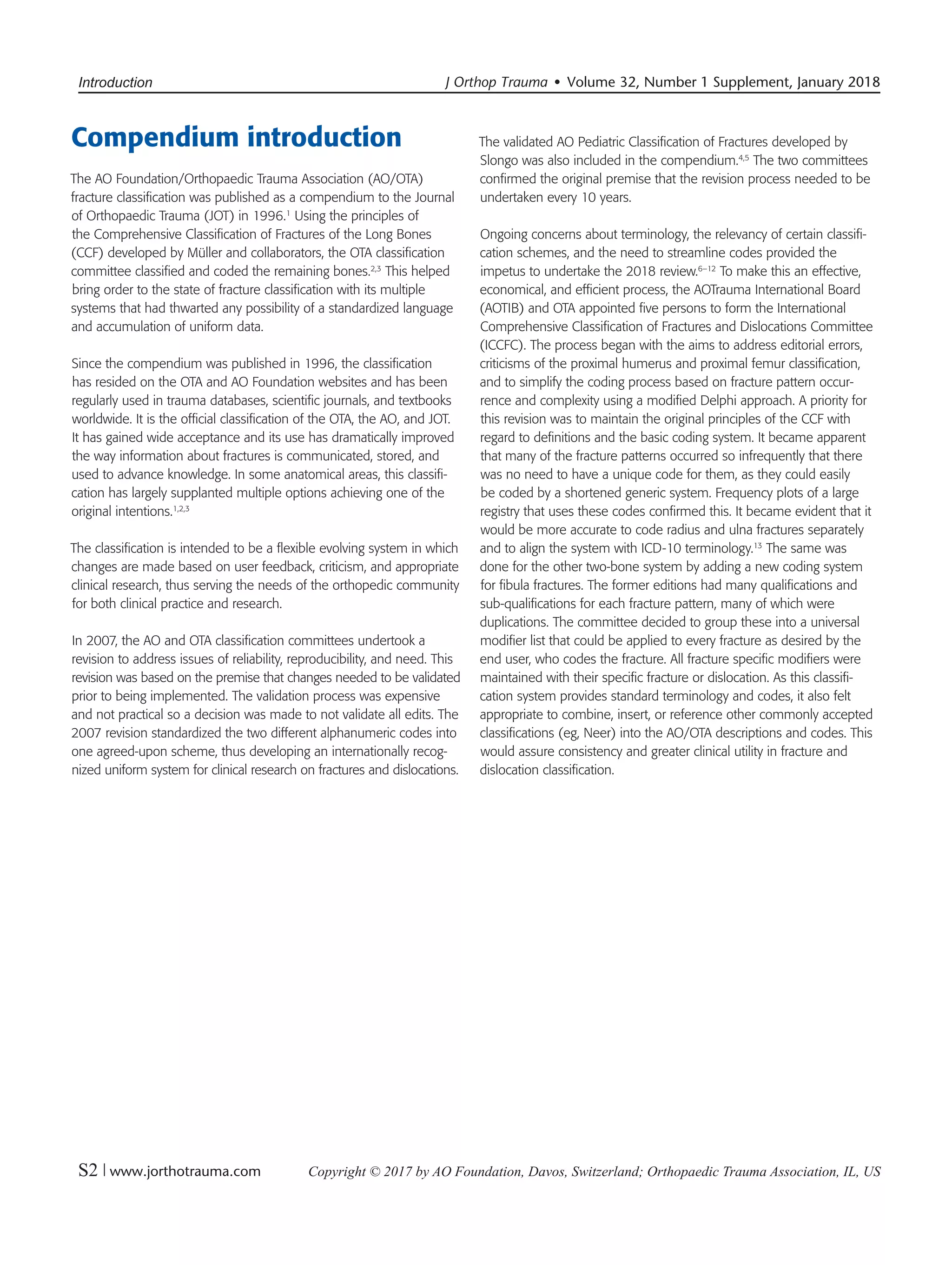 AOOTA Classification Compendium 2018.pdf