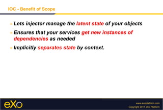 IOC and AOP presentation | PPT | Programming Languages | Computing