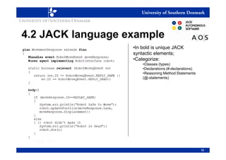 JACK intelligent Agents - an framework overview | PDF
