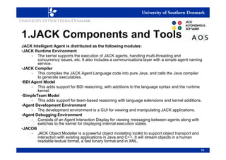 JACK intelligent Agents - an framework overview | PDF
