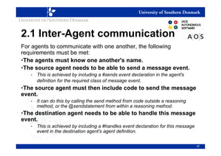 JACK intelligent Agents - an framework overview | PDF