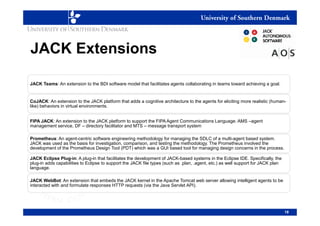 JACK intelligent Agents - an framework overview | PDF