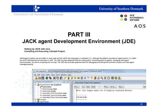 JACK intelligent Agents - an framework overview | PDF