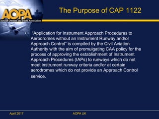 Aopa UK presentation by Martin Robinson | PPT