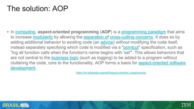 Aspect Oriented Programming | PPTX | Programming Languages | Computing