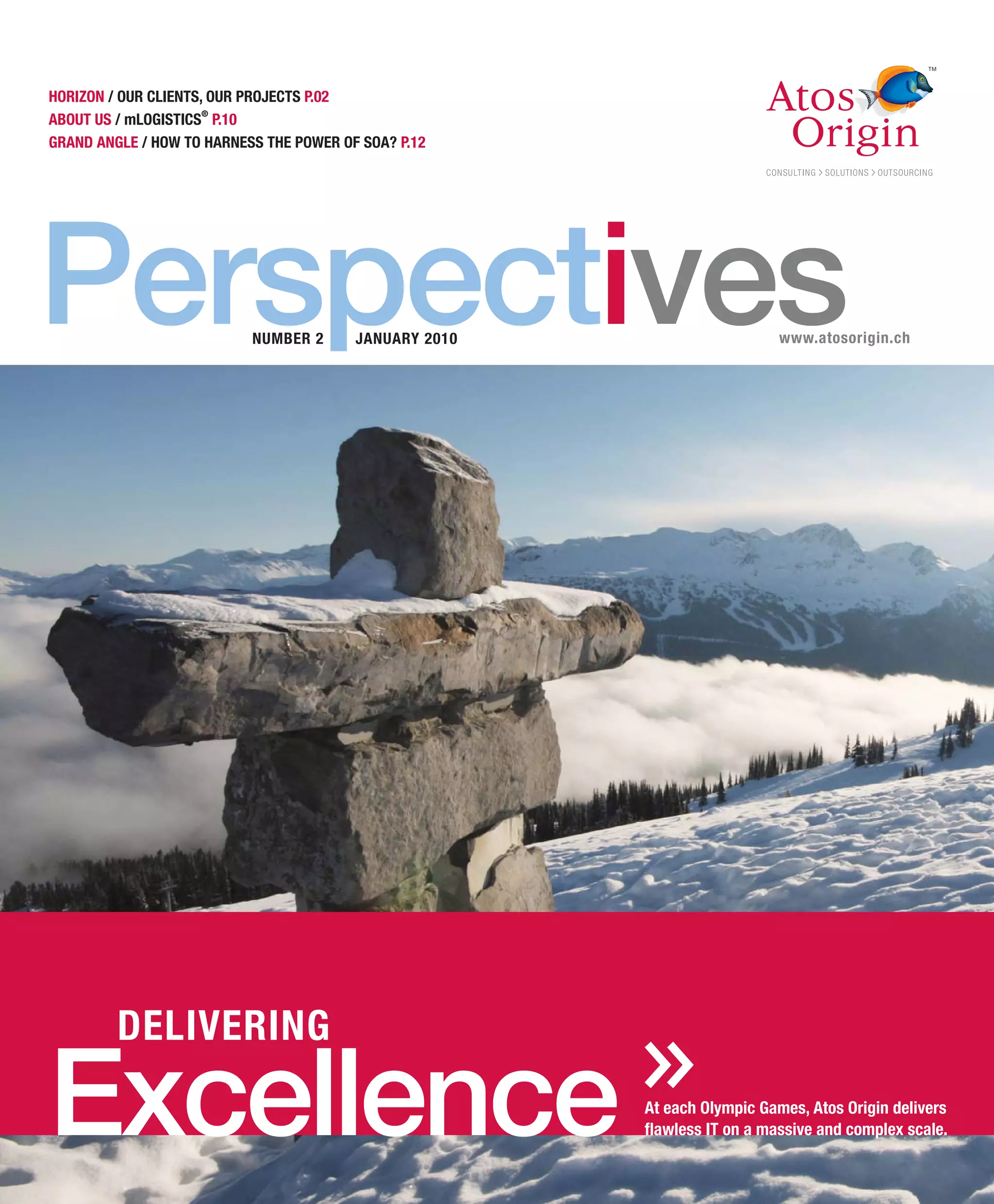 Atos Origin Switzerland Perspectives 2010 | PDF