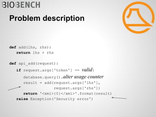 AOP in Python API design | PDF | Web Development | Internet