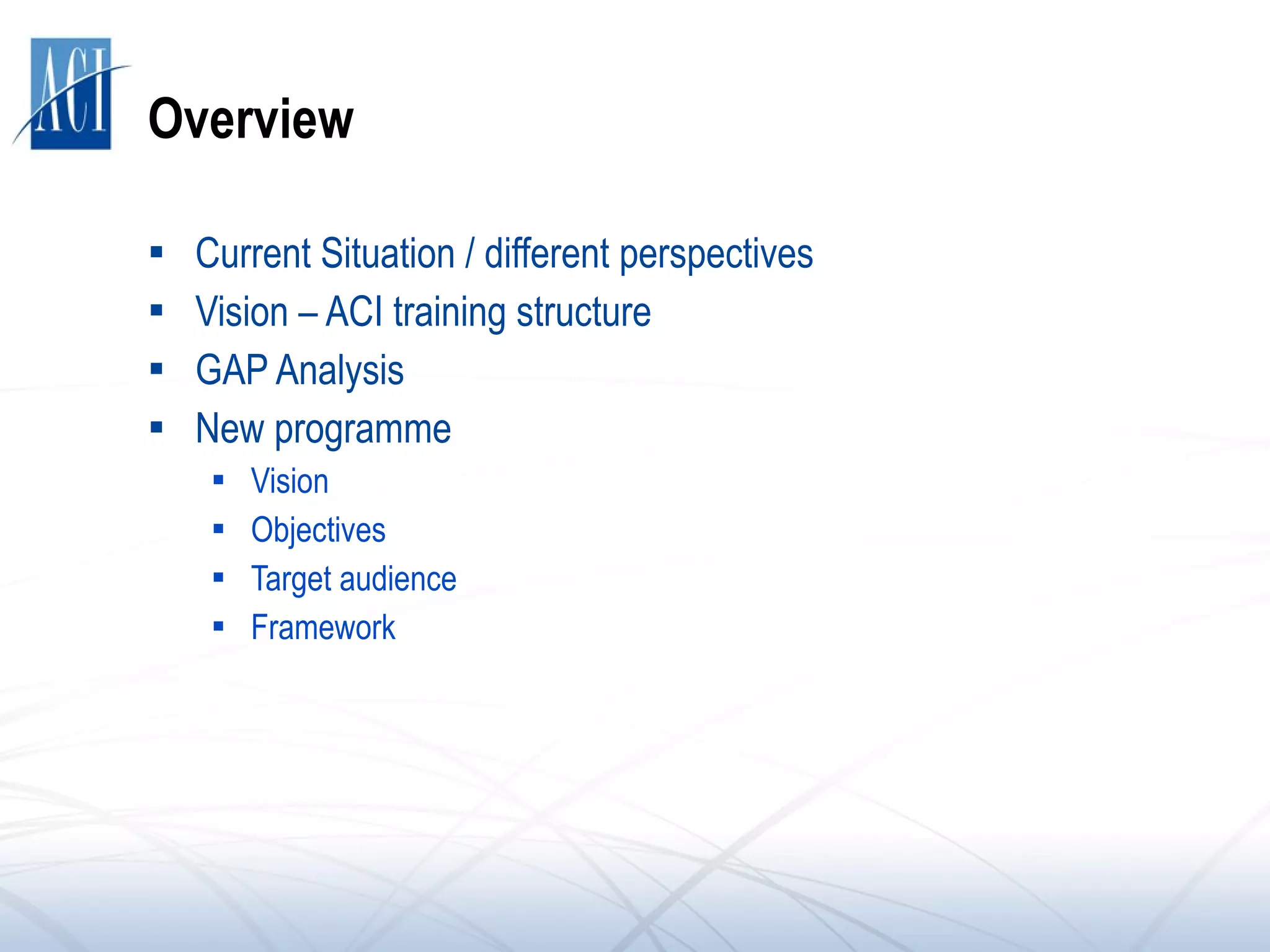 AOP Overview Plan | PPT