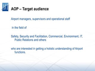 AOP Overview Plan | PPT