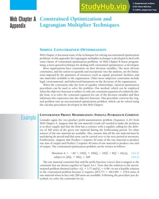 A Optimization Techniques | PDF