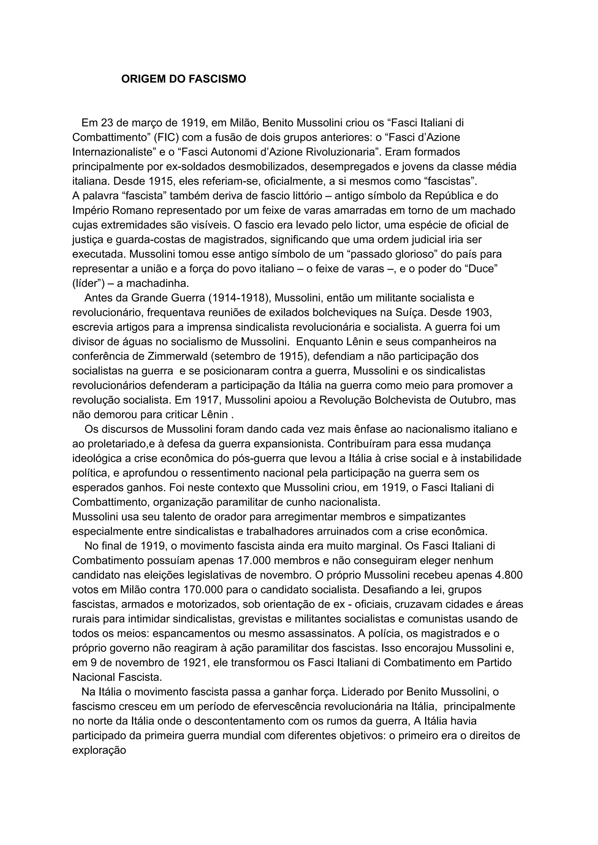 Conteúdo sobre a origem do fascismo .pdf