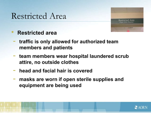 AORN Module 3 Cleaning the OR and Procedure Rooms(1).pptx | Home ...