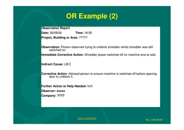 Behaviour Observation Process | PDF