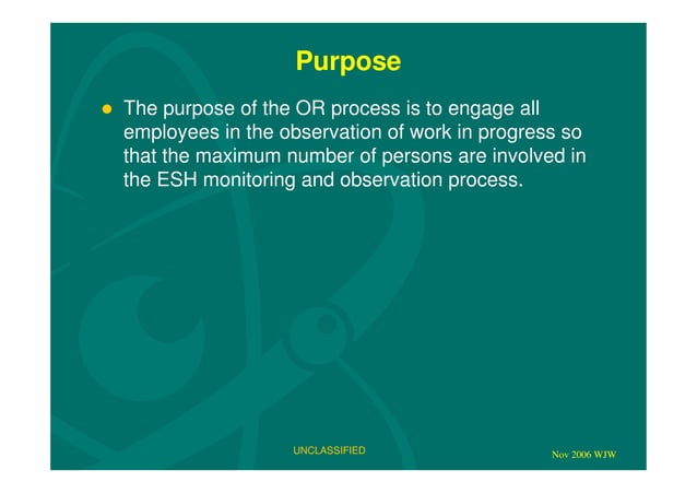 Behaviour Observation Process | PDF