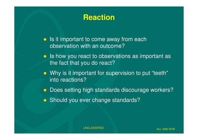 Behaviour Observation Process | PDF