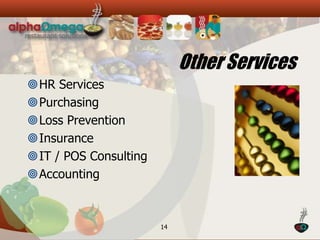 Alpha Omega Restaurant Solutions | PPTX