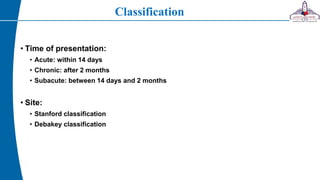 Introduction to aortic surgery | PPTX