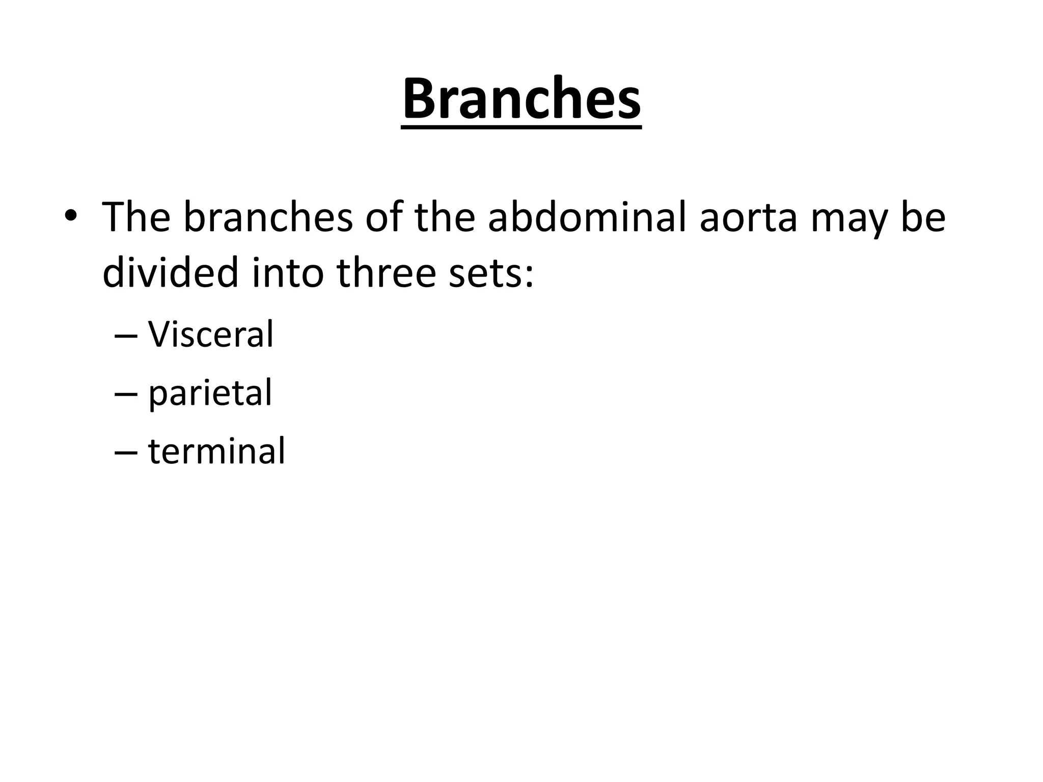 Aorta: anatomy and congenital anomalies | PPTX