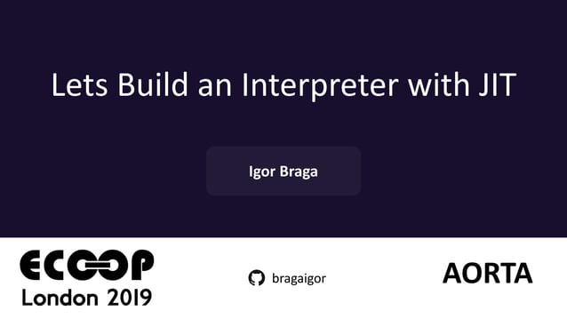 Aorta interpreter Builder 2019 | PDF