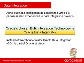 Aorta oracle data integrator | PPT