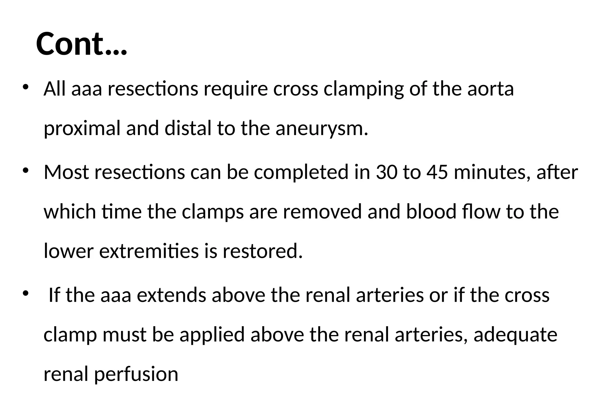 Aortic Aneurysm management options treatments ad verse re | PPTX