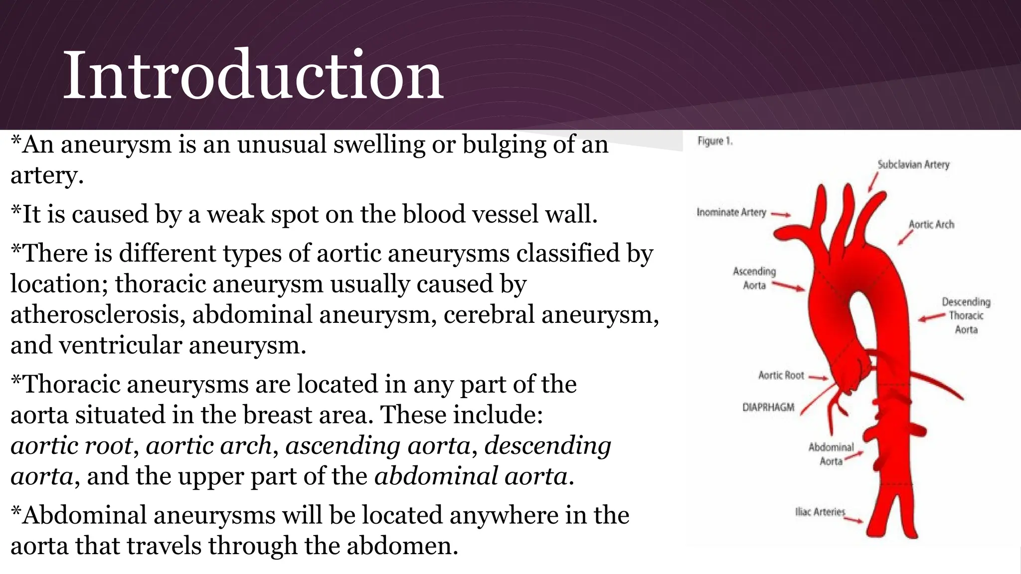 Aortic Aneurysm detailed explanation pptx | PPTX