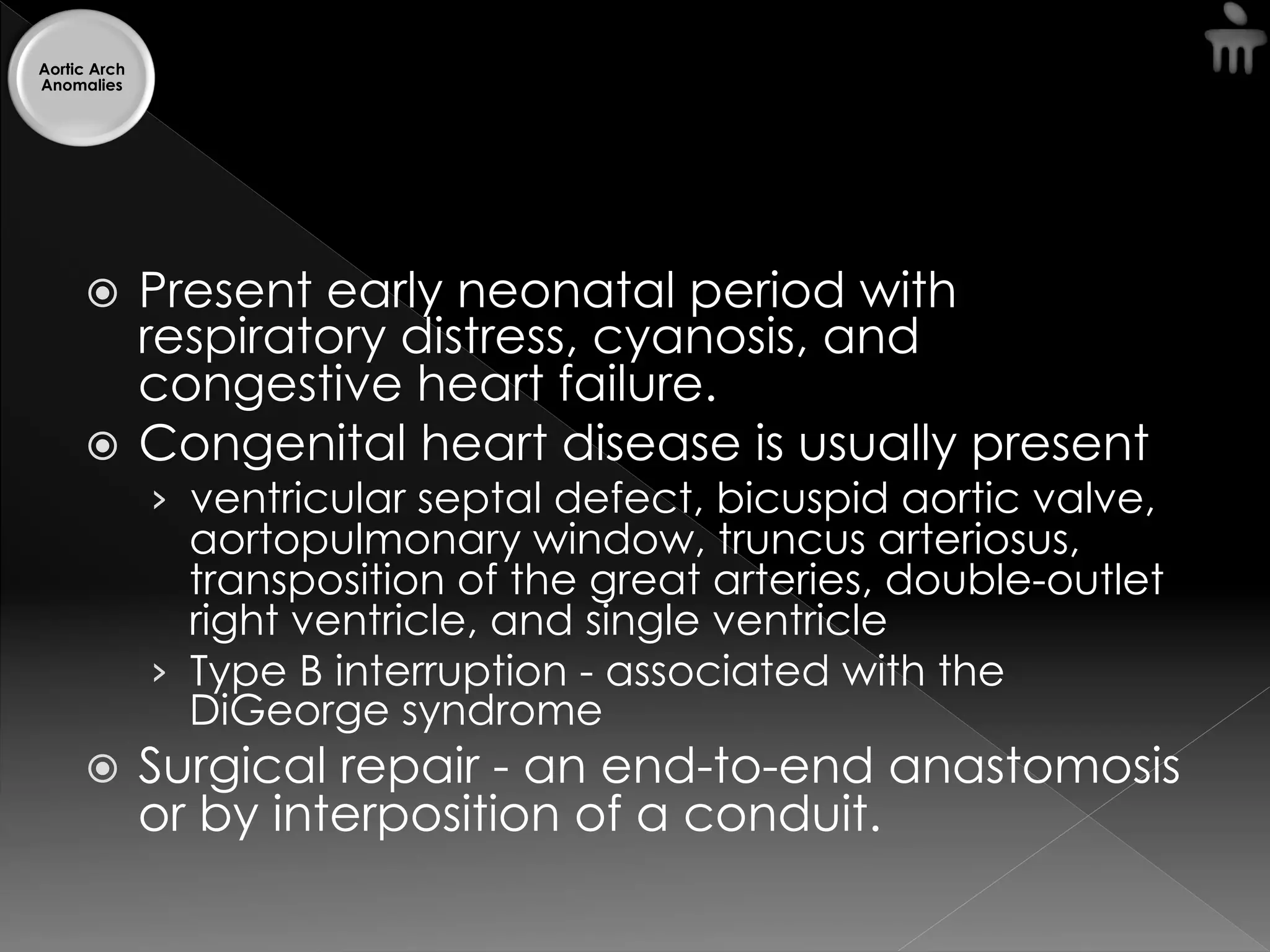 Aortic arch anomalies | PDF